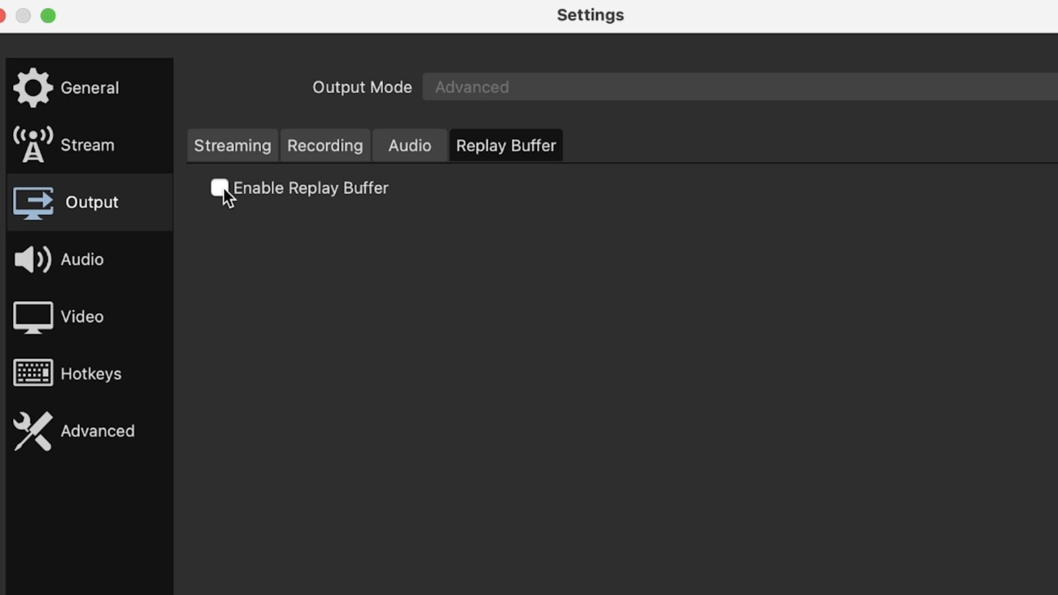 How to Enable Replay on Your Live Stream with OBS Studio?